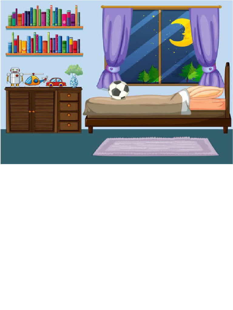 Bedroom Clipart | PDF