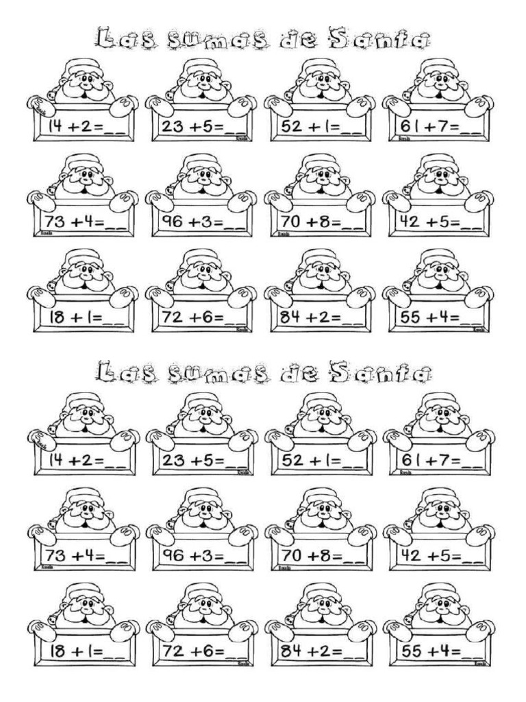 Sumas de Santa Closs | PDF
