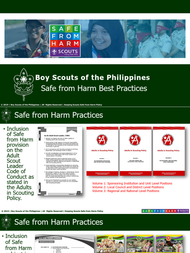 BSP-KSSfH-Best-Practices | PDF | Scouting | Boy Scouts Of America