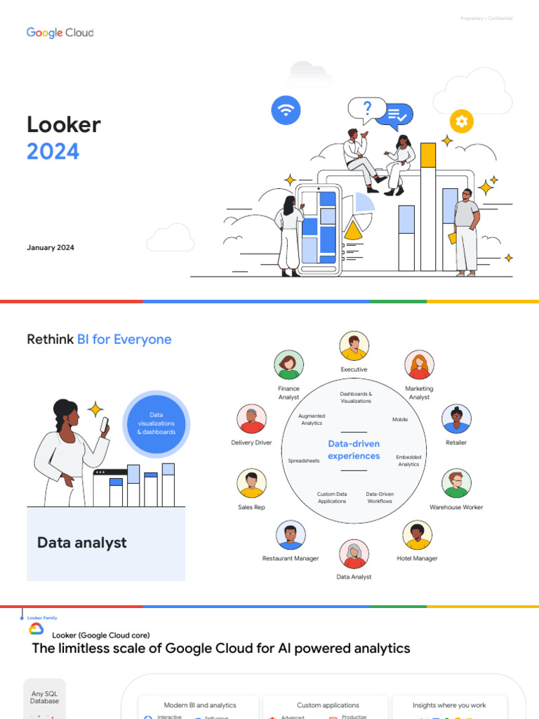 Looker BI & Analytics | PDF | Databases | Cloud Computing