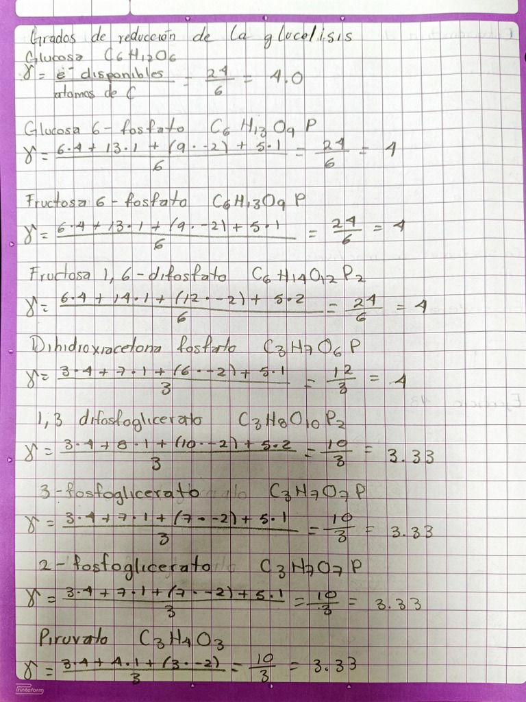 Grados de reducción | PDF
