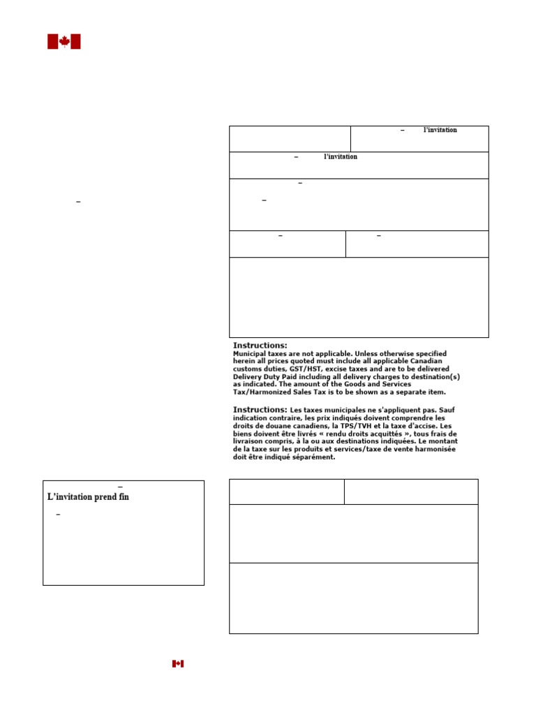 RFP - MRT Service Body - W6399-25-LS56 | PDF | Invoice | Procurement