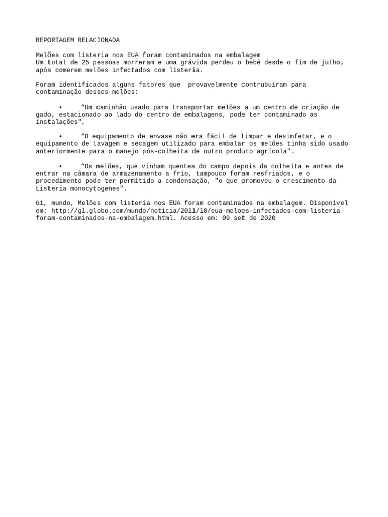 Reportagem relacionada | PDF