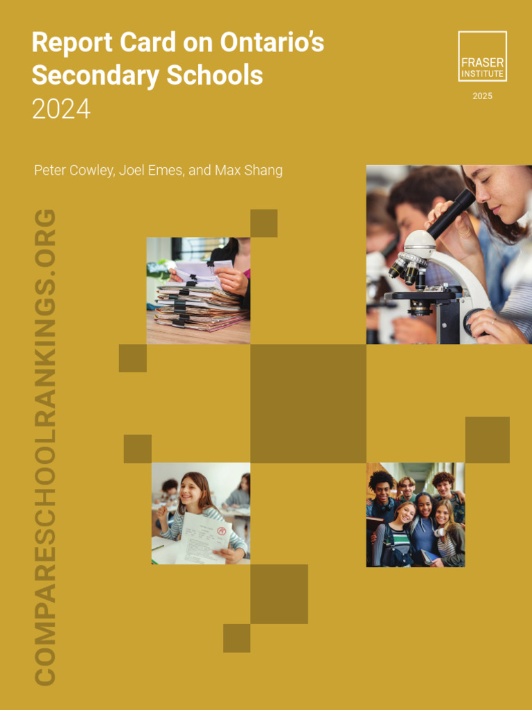 Ontario Secondary School Rankings 2024 1325 | PDF