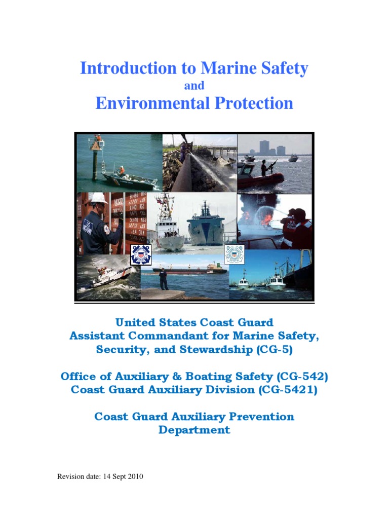 Introduction To Marine Safety Environmental Protection: Revision Date ...