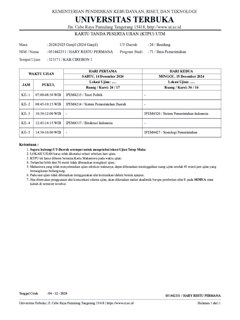 Hary Restu Permana | PDF