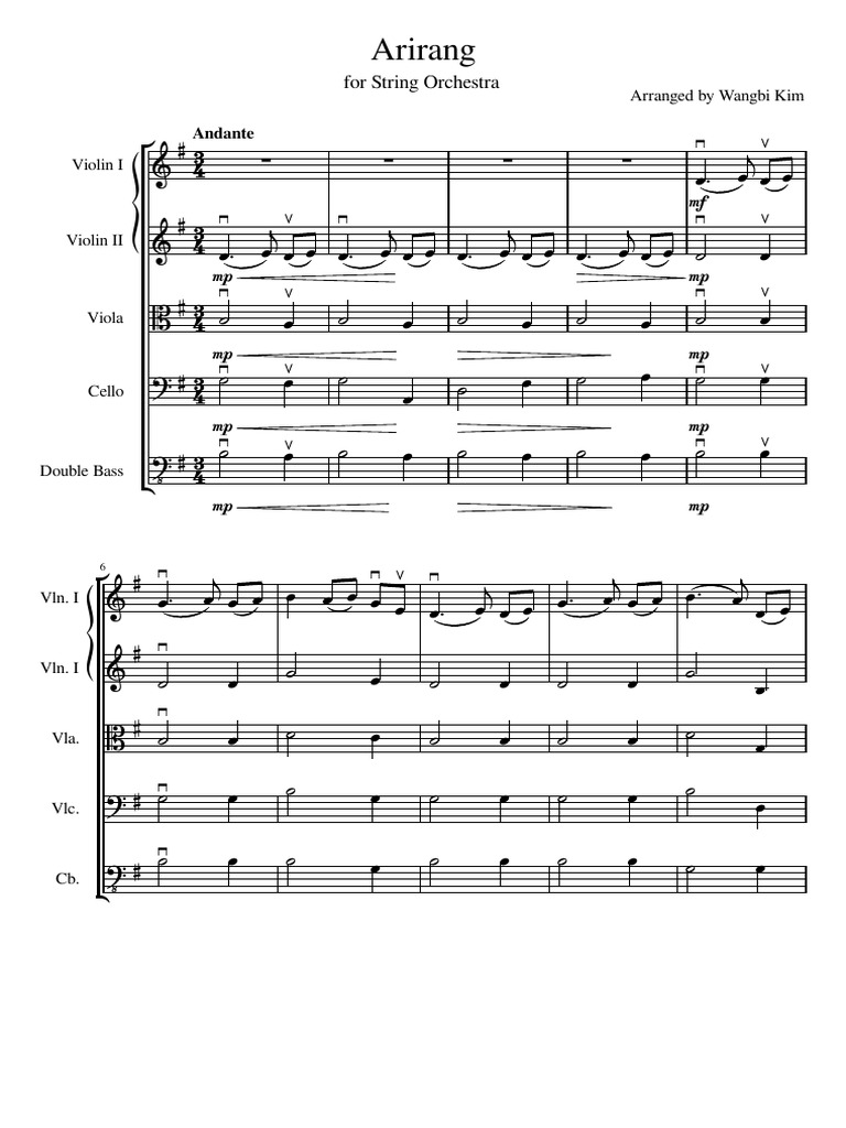 Arirang_ | PDF | Musical Compositions | Music Technology