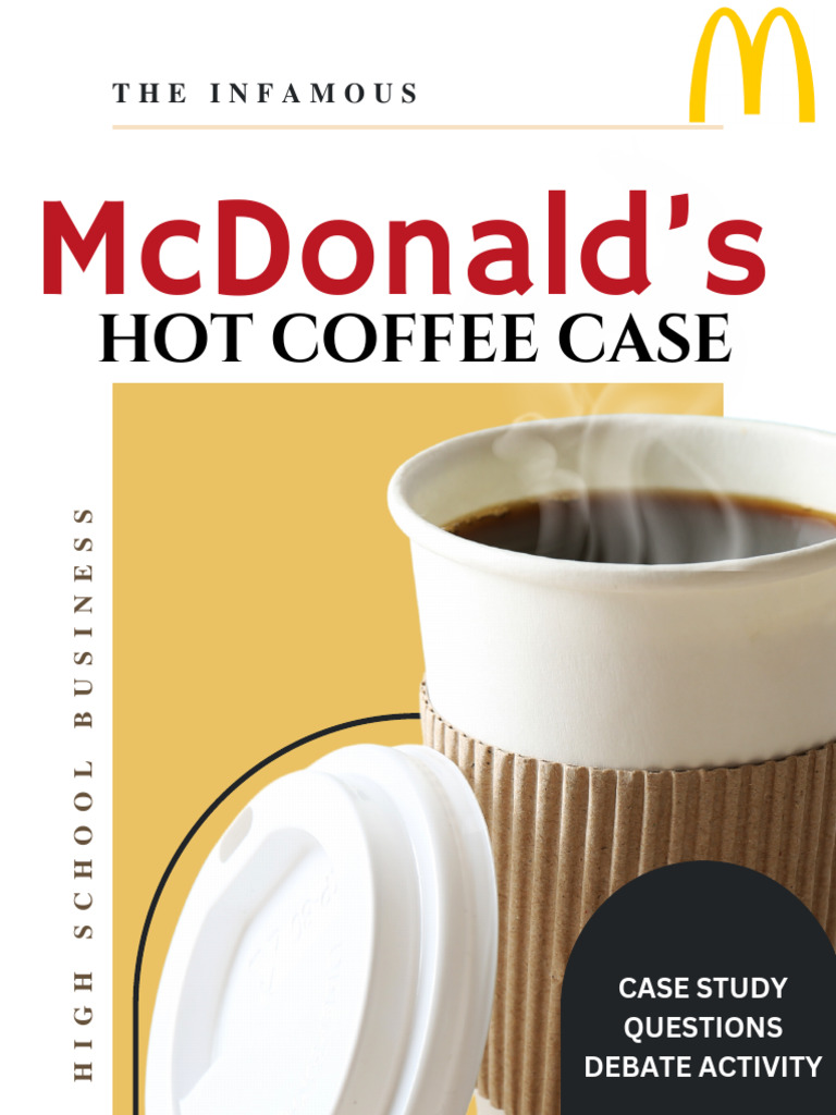 Hot Coffee Case: Mcdonald'S | PDF
