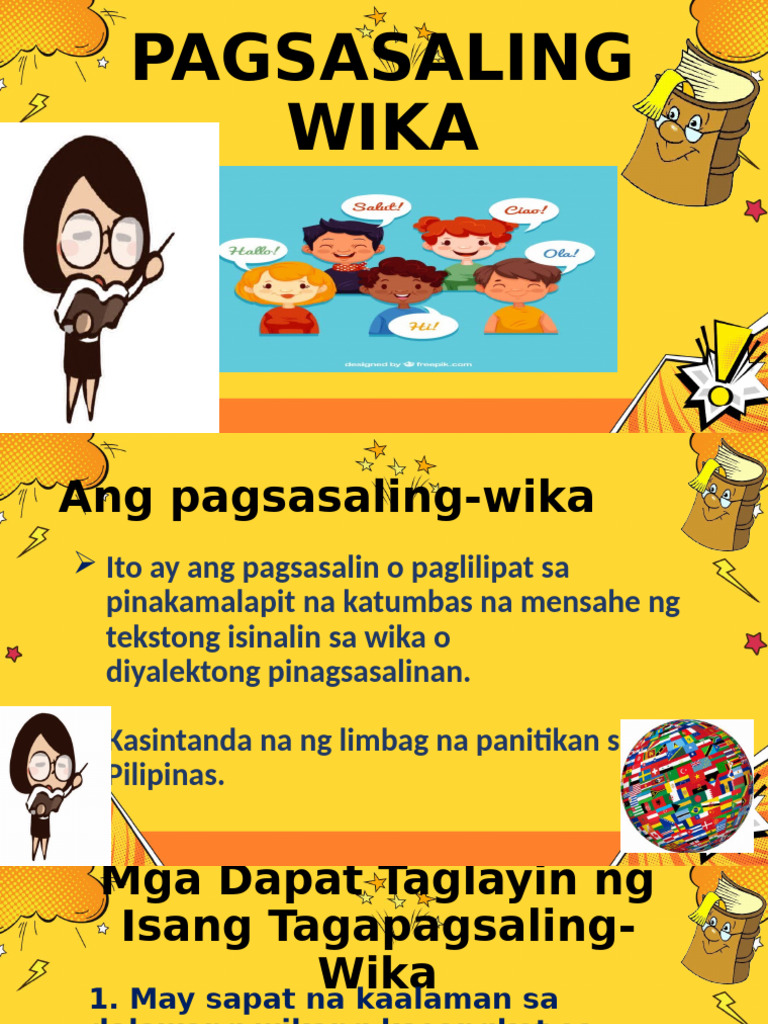 Pagsasaling Wika | PDF