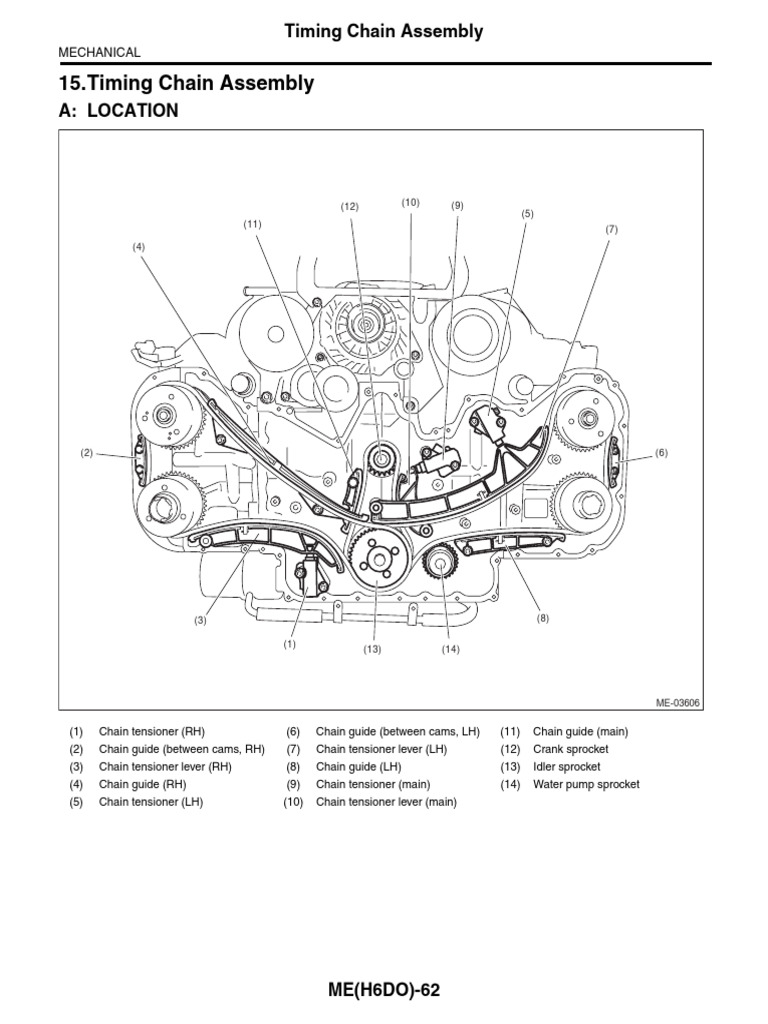 15. Timing Chain Assembly | PDF | Belt (Mechanical) | Mechanical ...