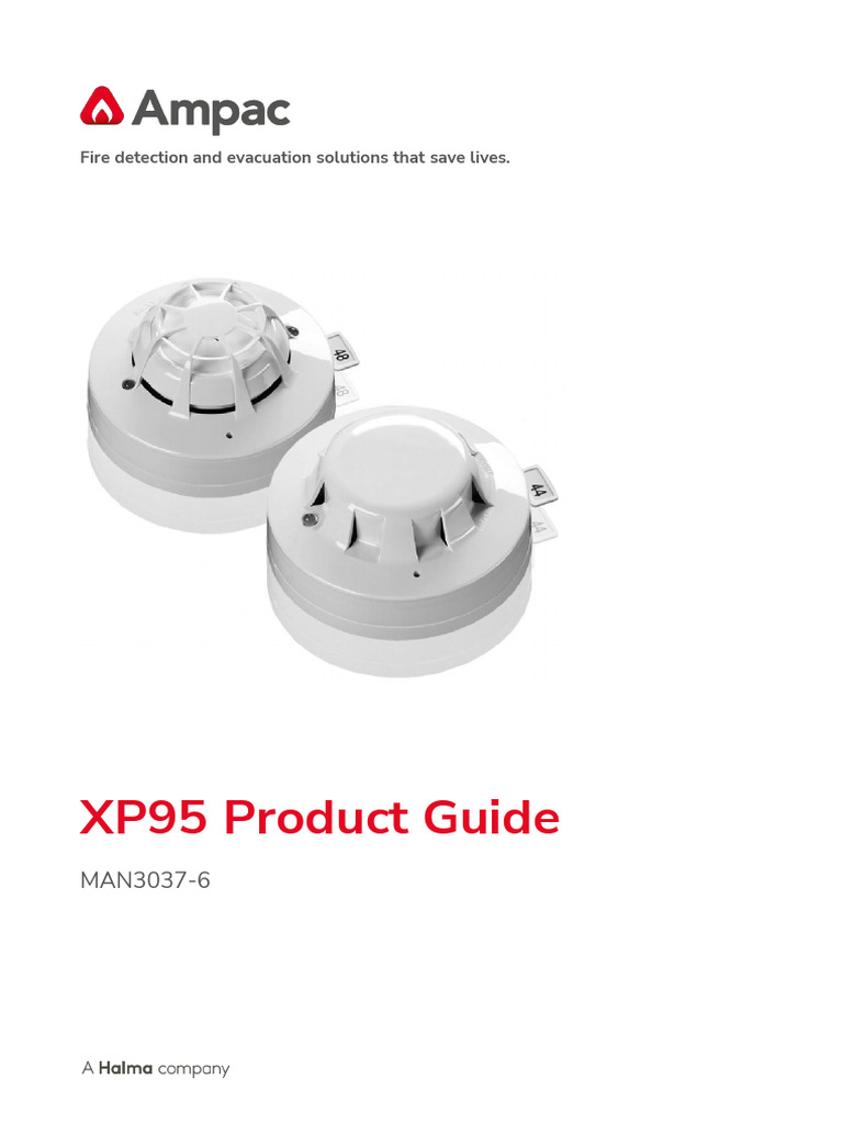 Ampac - MAN3037 6 XP95 Product Guide | PDF | Sensor | Security Alarm
