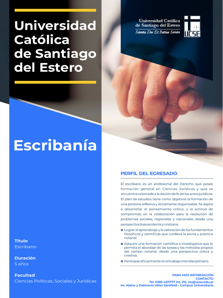 Escribania | PDF | Plan de estudios | Science