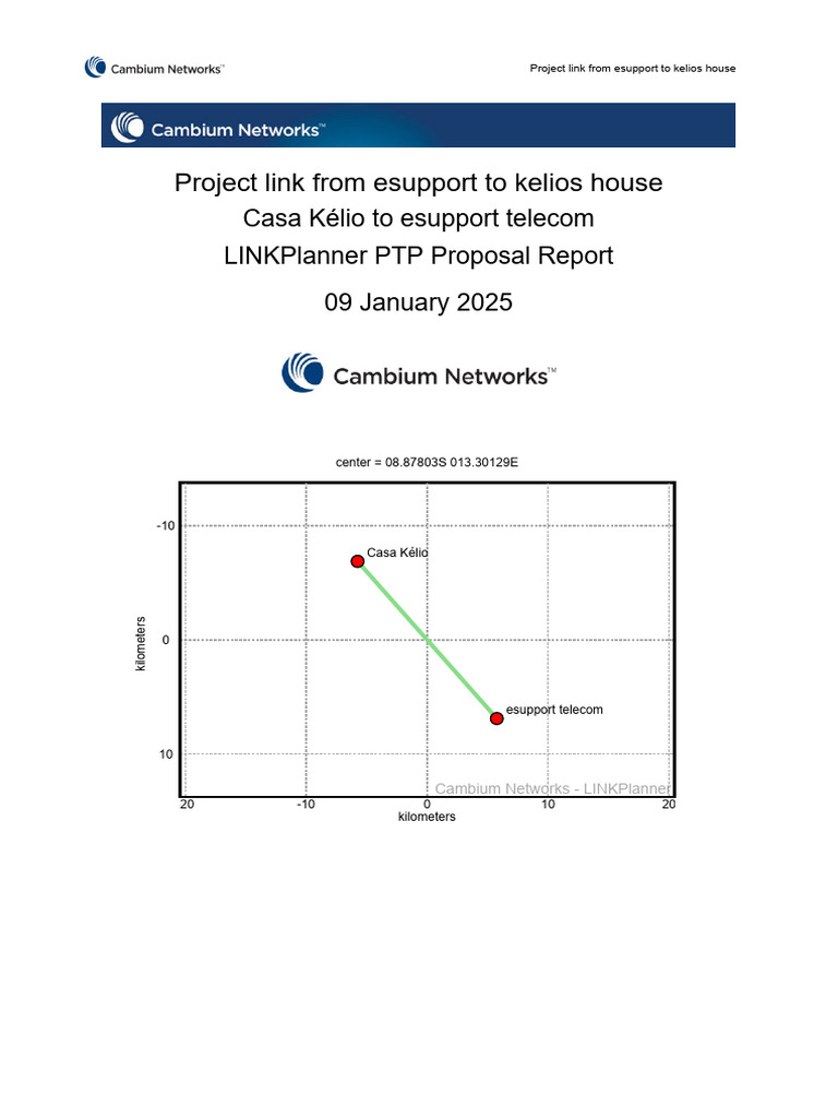 Link_Casa Kélio to esupport telecom_Proposal_Report | PDF | Electrical ...