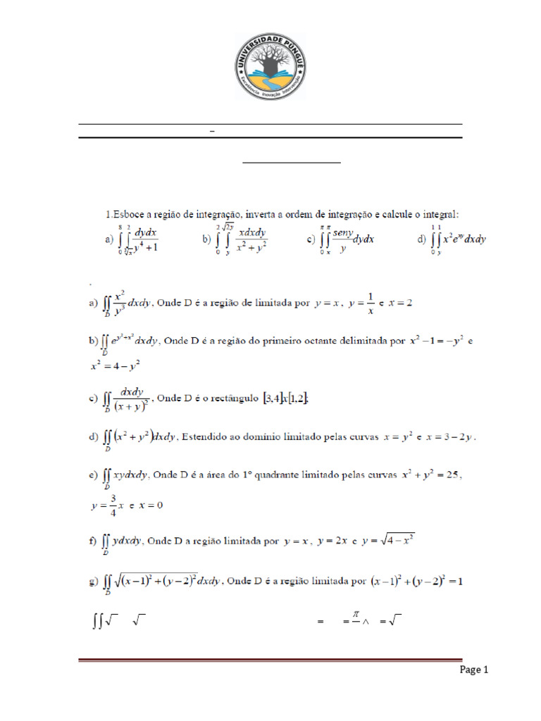 Ficha1-Calc Int Rn-2024 | PDF