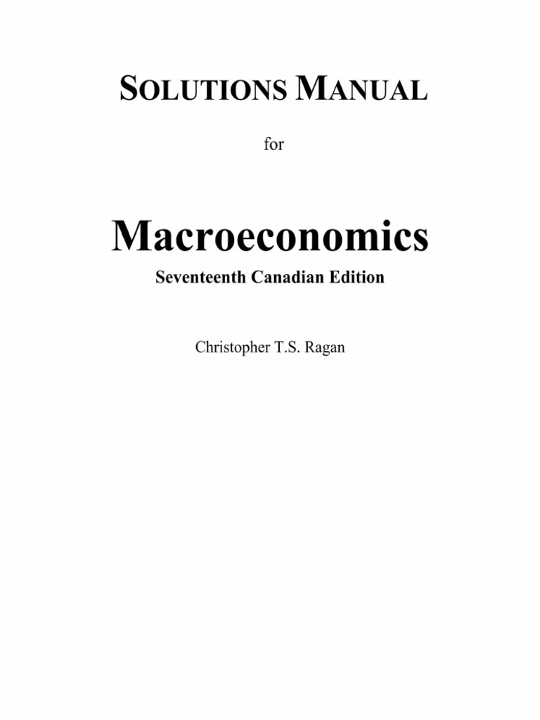 Macroeconomics | PDF