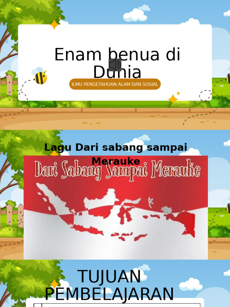 Enam Benua Di Dunia | PDF