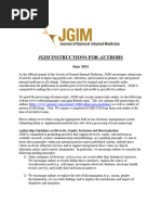 AJSM Submission Guidelines Overview | PDF | Cohort Study | Clinical Trial