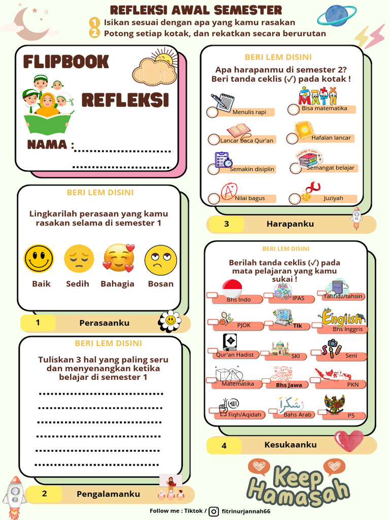 Refleksi Semester 1: Perasaan dan Harapan | PDF