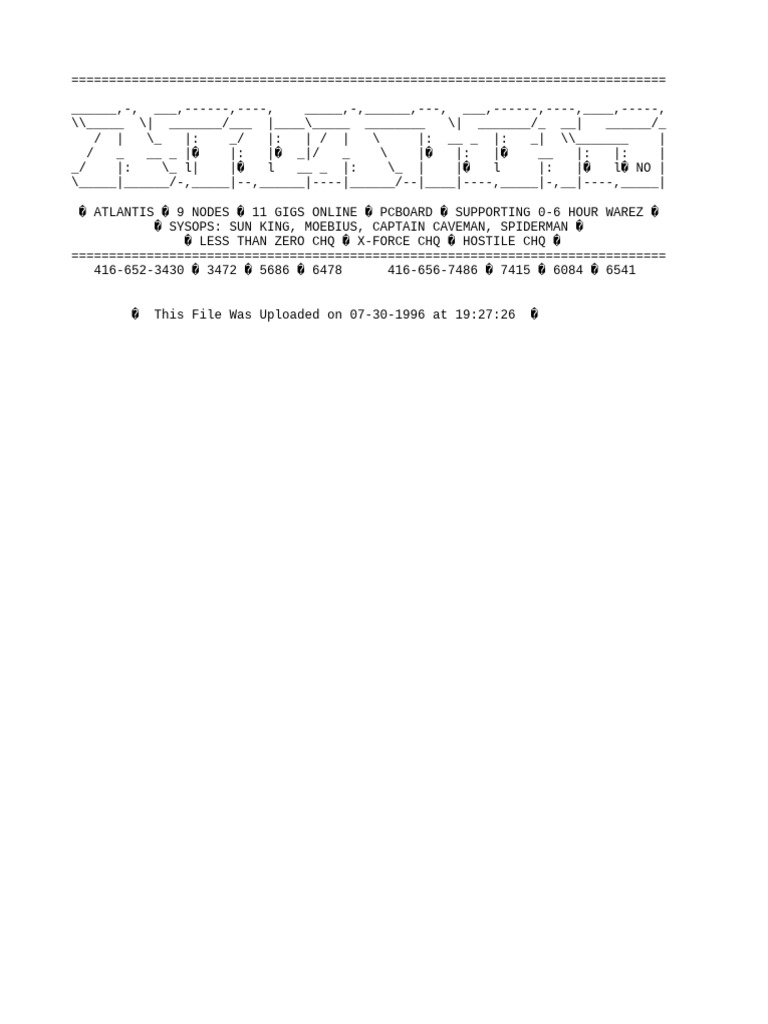 Atlantis1996 2 Pdf