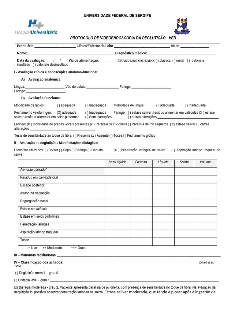 VED - Protocolo Completo | PDF