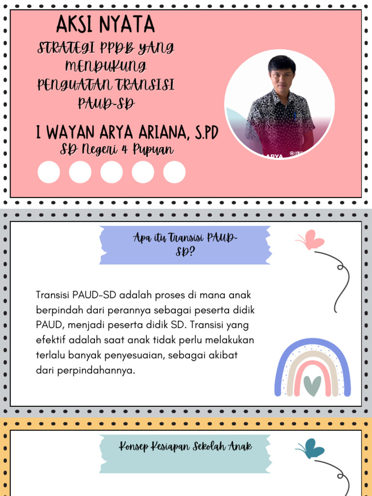 Strategi PPDB Yang Mendukung Penguatan Transisi Paud-Sd | PDF