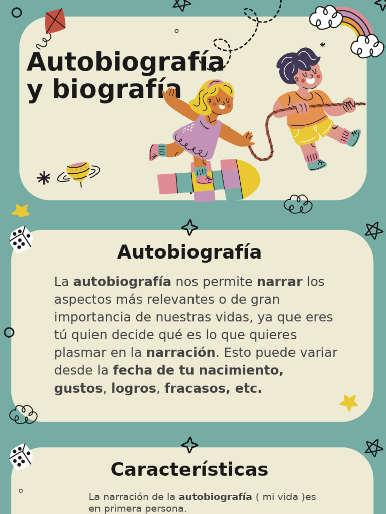 Guía para Escribir Autobiografías y Biografías | PDF