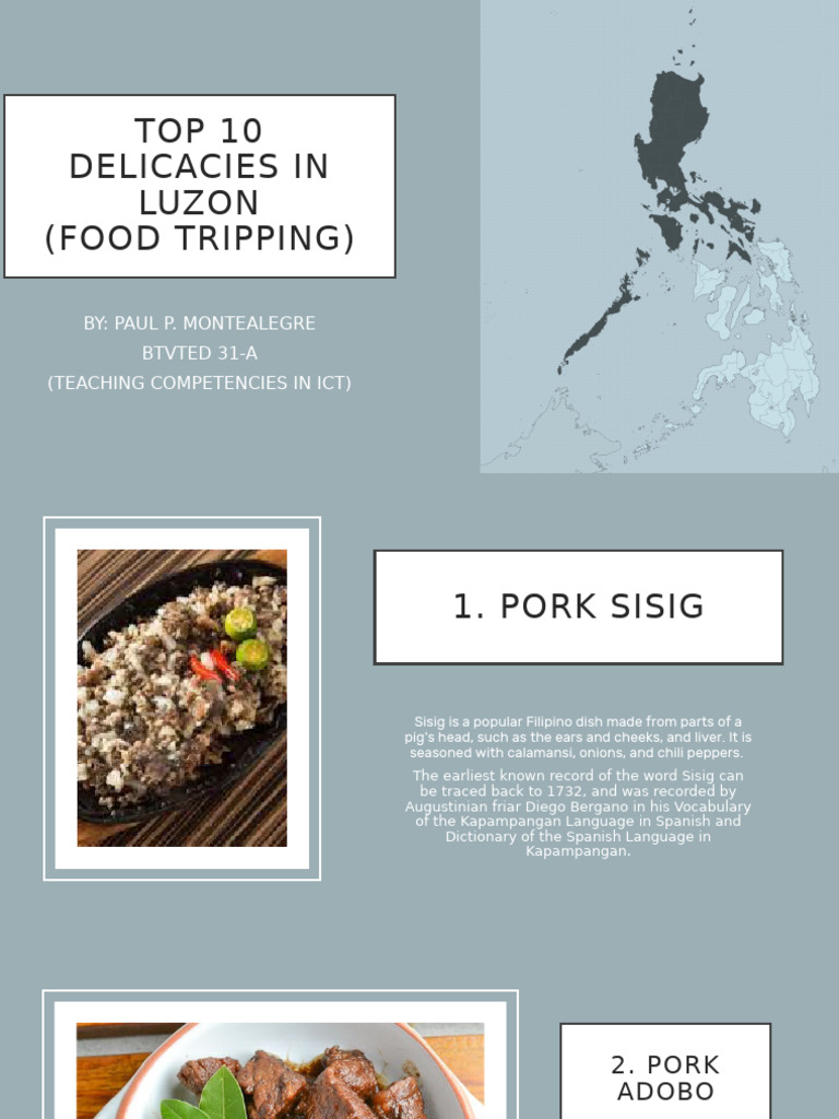 food tripping | PDF | Cuisine | Food And Drink Preparation