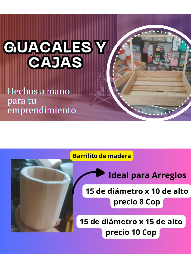 Guacales y Cajitas ? | PDF