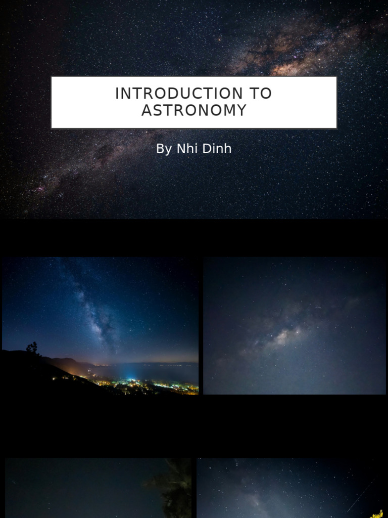 Introduction To Astronomy | PDF
