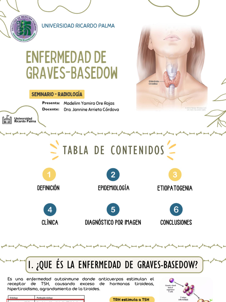 Enfermedad de Graves: Síntomas y Diagnóstico | PDF | Hipertiroidismo ...