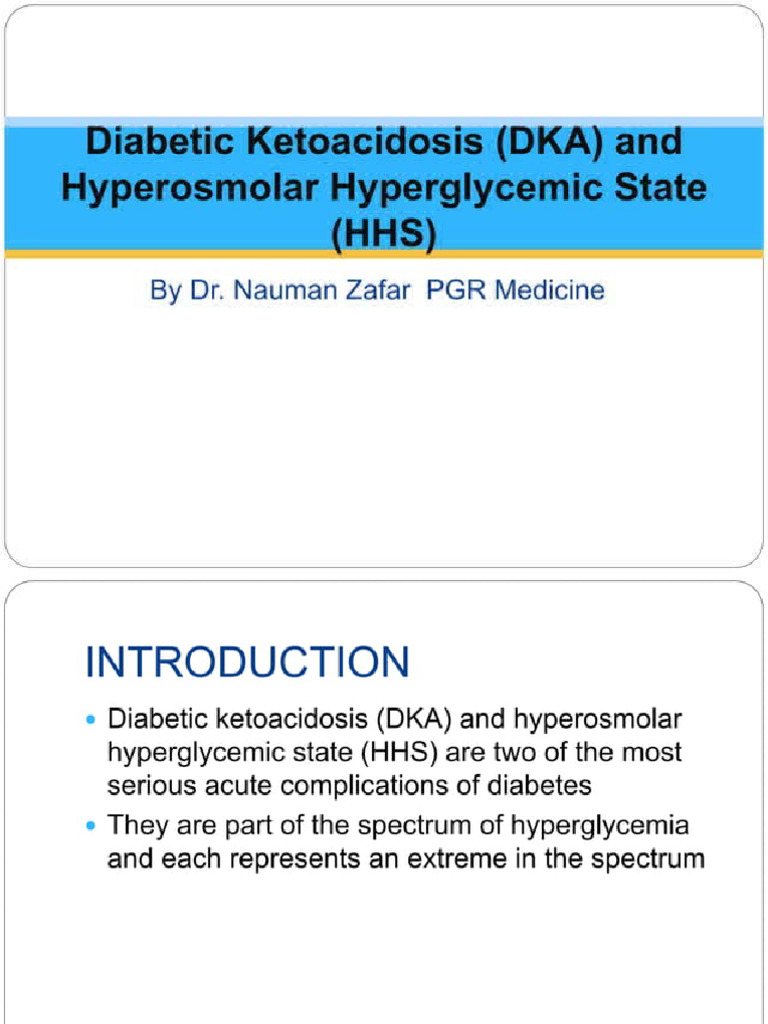 HHS and DKA | PDF