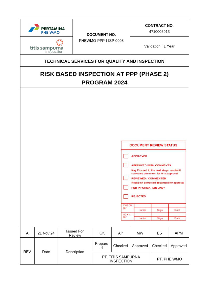 Executive Summary RBI PPP Phase 2 | PDF | Nondestructive Testing ...