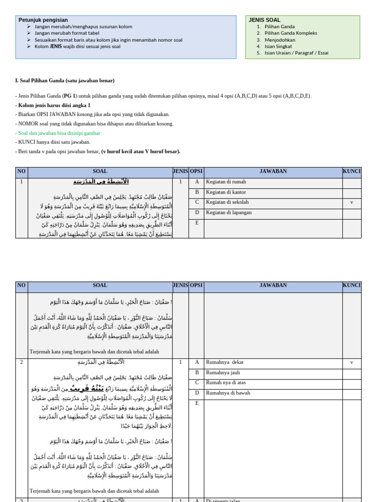Soal Sas Ganjil (8) 24-25 | PDF