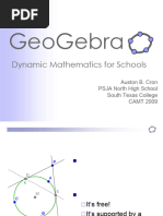 Visualizing Parametric Equations GeoGebra | PDF
