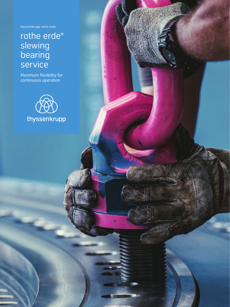 thyssenkrupp-rothe-erde_After-Sales | PDF | Bearing (Mechanical ...