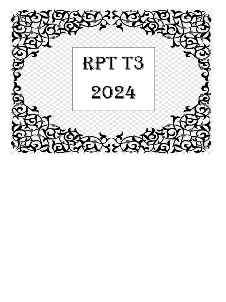 RPT T3 2024 | PDF