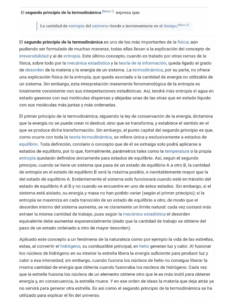 2 ley de la termodin-mica | PDF