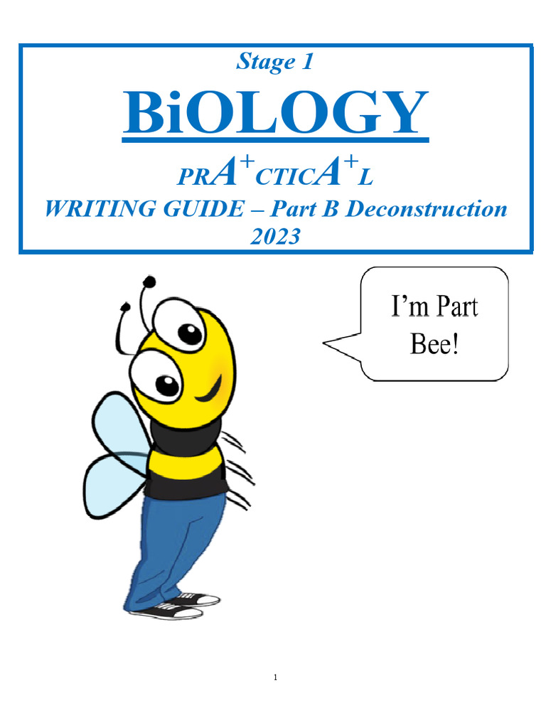 Practical Report Writing Guide: Deconstruction | PDF | Experiment ...