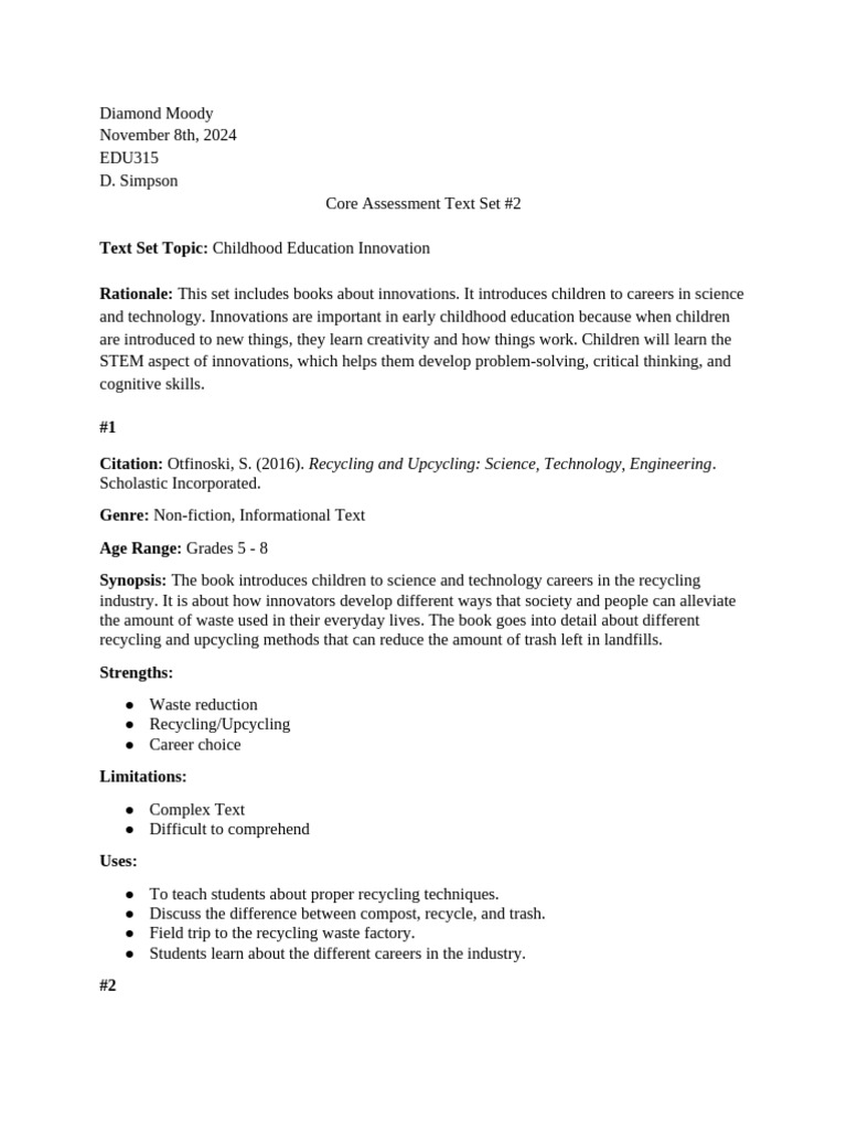 Text Sets 2 | PDF | Waste | Waste Management