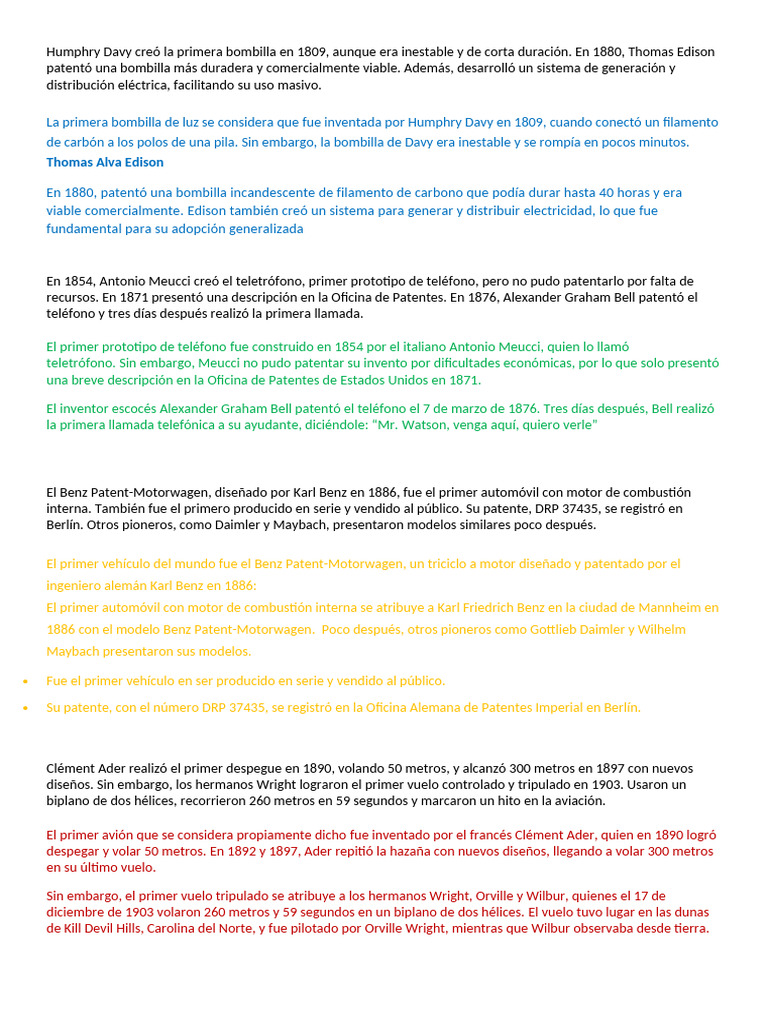 Eess | PDF | Teléfono | Los hermanos Wright