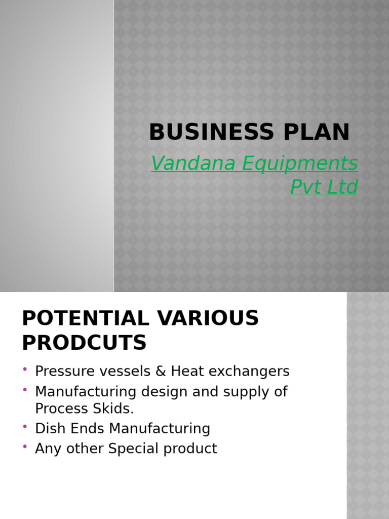 Business Plan | PDF