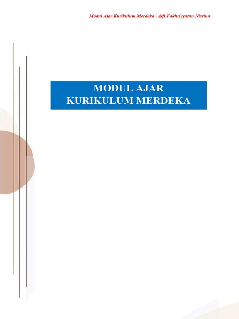 Modul Ajar Alfi Microteaching Ipas | PDF