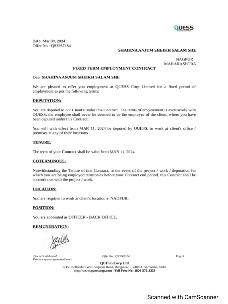 Quess Corp Limited2324 | PDF