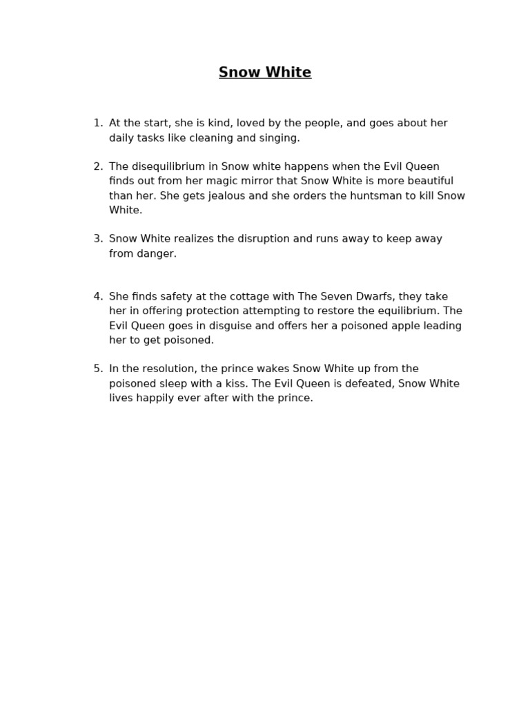 Snow White | PDF