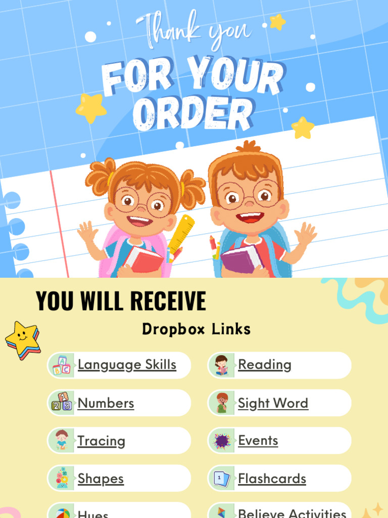Preschool Learning Activity Bundle | PDF