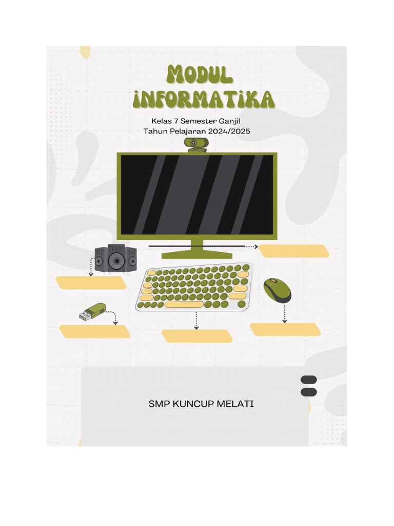 Modul Ajar Informatika Kelas 7 Fase D Bab 1 - modulguruku.com | PDF