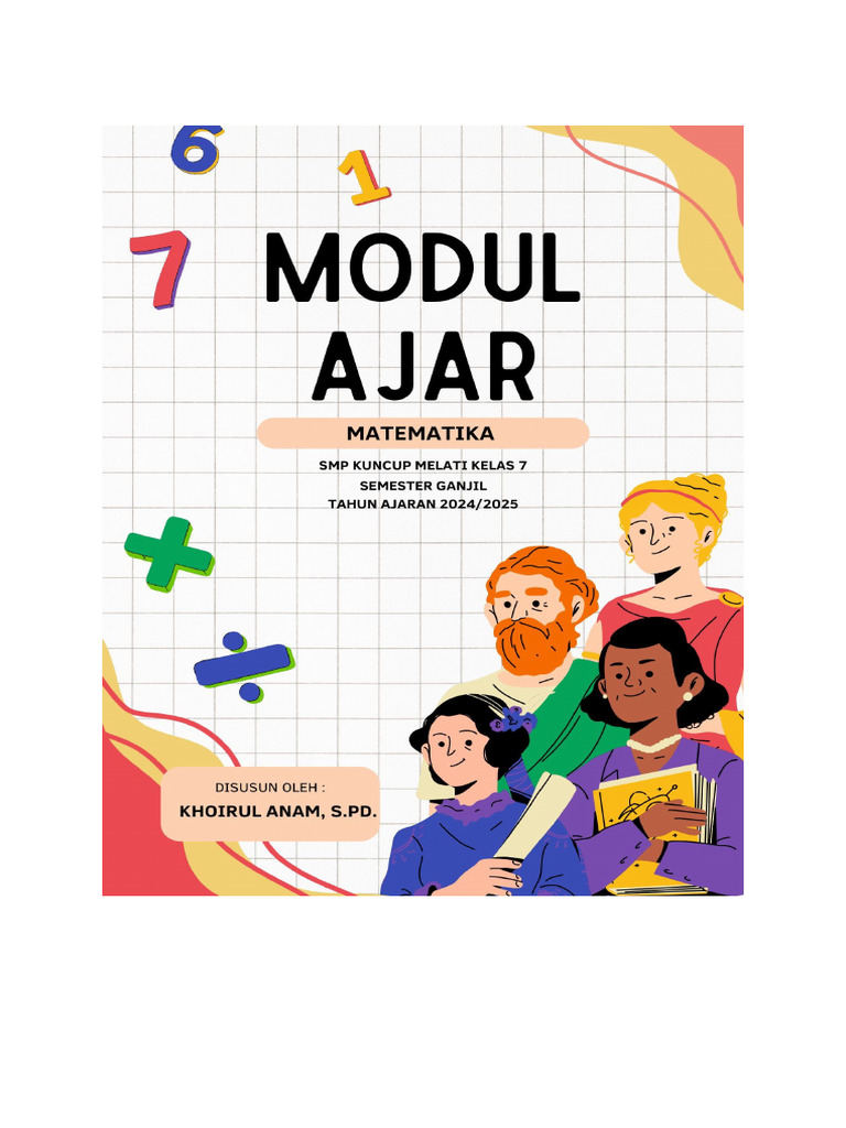 Modul Ajar Bab 1.1 Memahami Bilangan Bulat | PDF