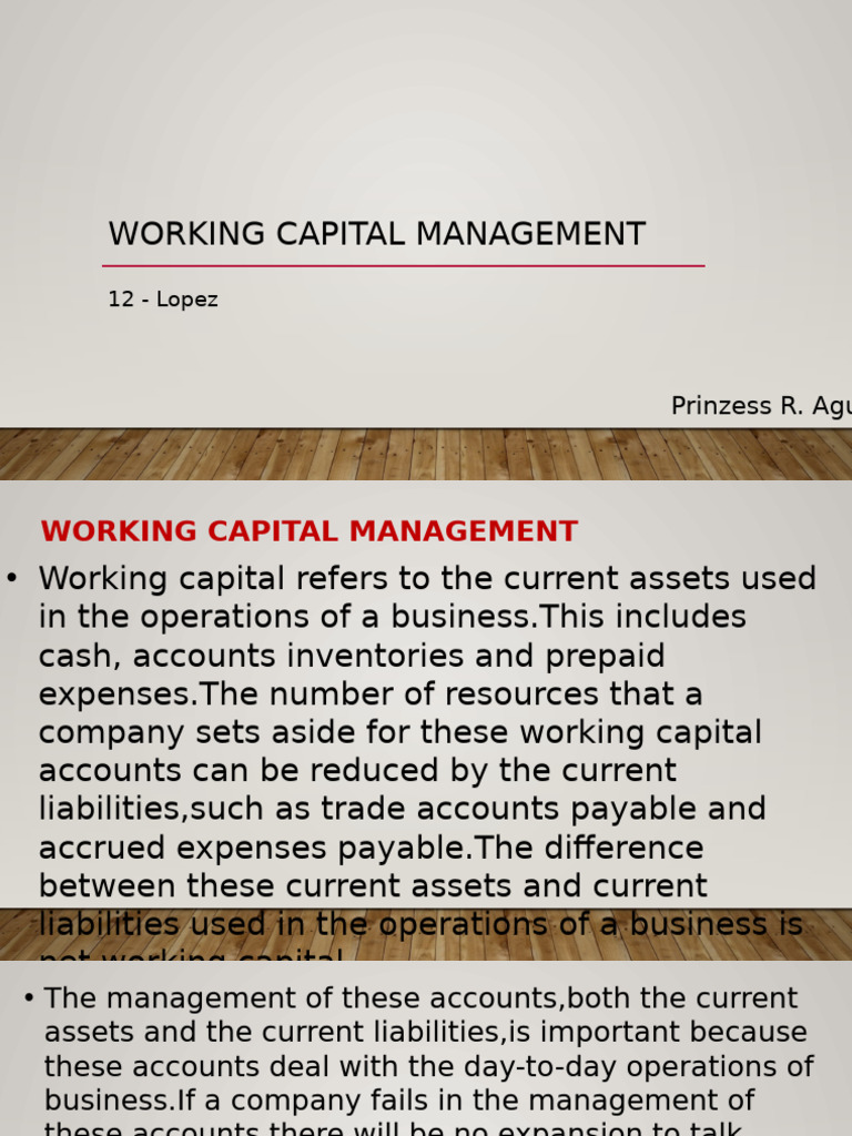 Inbound 7339140100818823235 | PDF | Working Capital | Banks