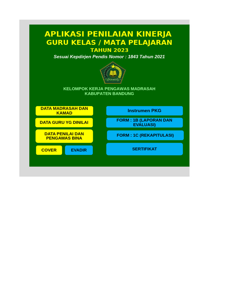 Aplikasi PKG Mapel GK 2024 | PDF