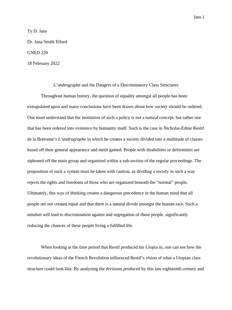 Final Paper Rough Draft 1 | PDF | Social Psychology | Liberal Arts ...